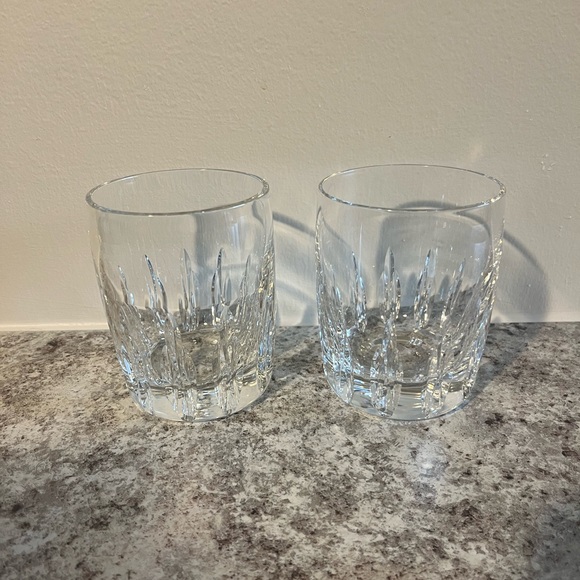 Lenox | Dining | Lenox Firelight Clear Double Old Fashioned Glasses Set Of 2 | Poshmark